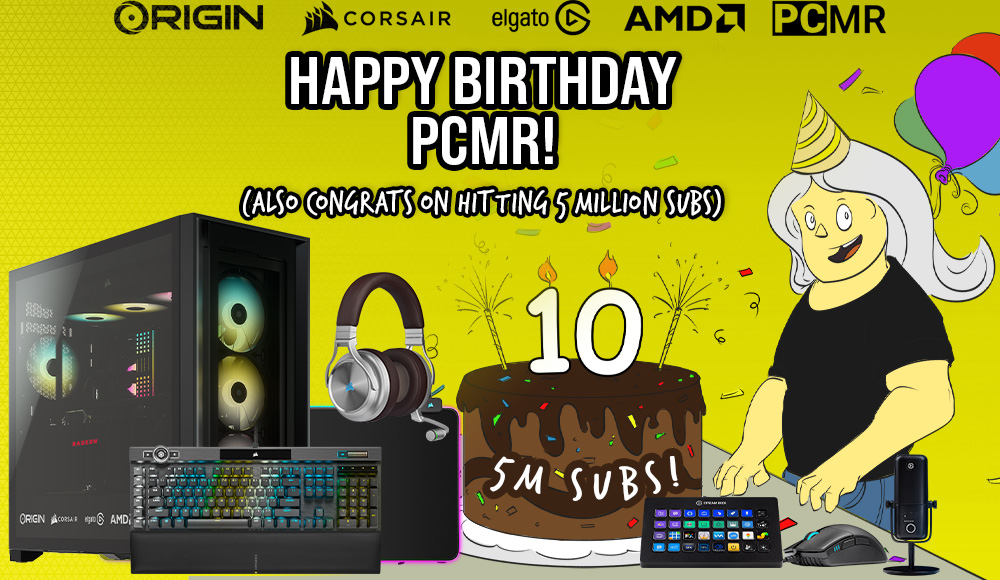 MILLENNIUM Prize Pack PCMR Birthday Giveaway | ORIGIN PC